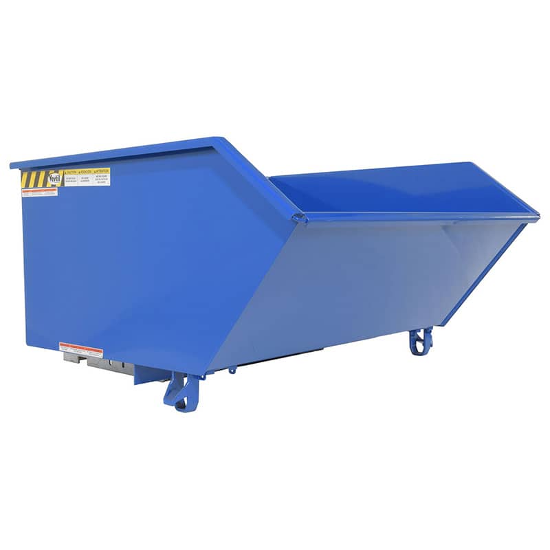 Low Profile Self Dumping Fork Truck Hoppers|Shippers Mall
